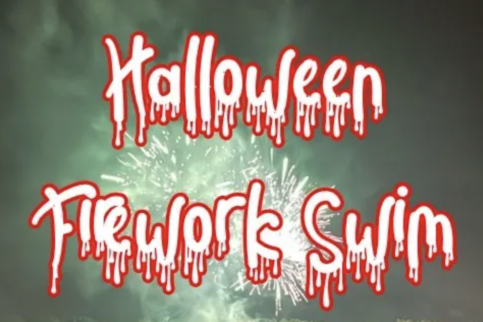 Halloween Firework Swim - Outdoor Swimmer Magazine