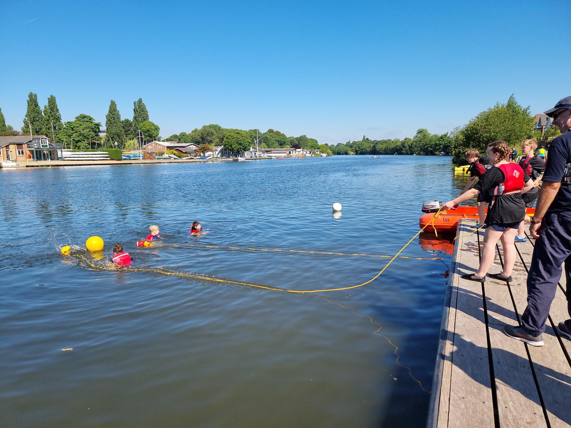 Local community delivers RLSS Water Smart Award - Outdoor Swimmer Magazine
