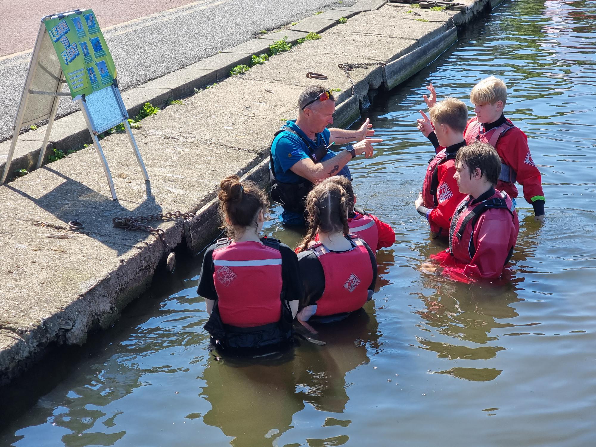 Local community delivers RLSS Water Smart Award - Outdoor Swimmer Magazine