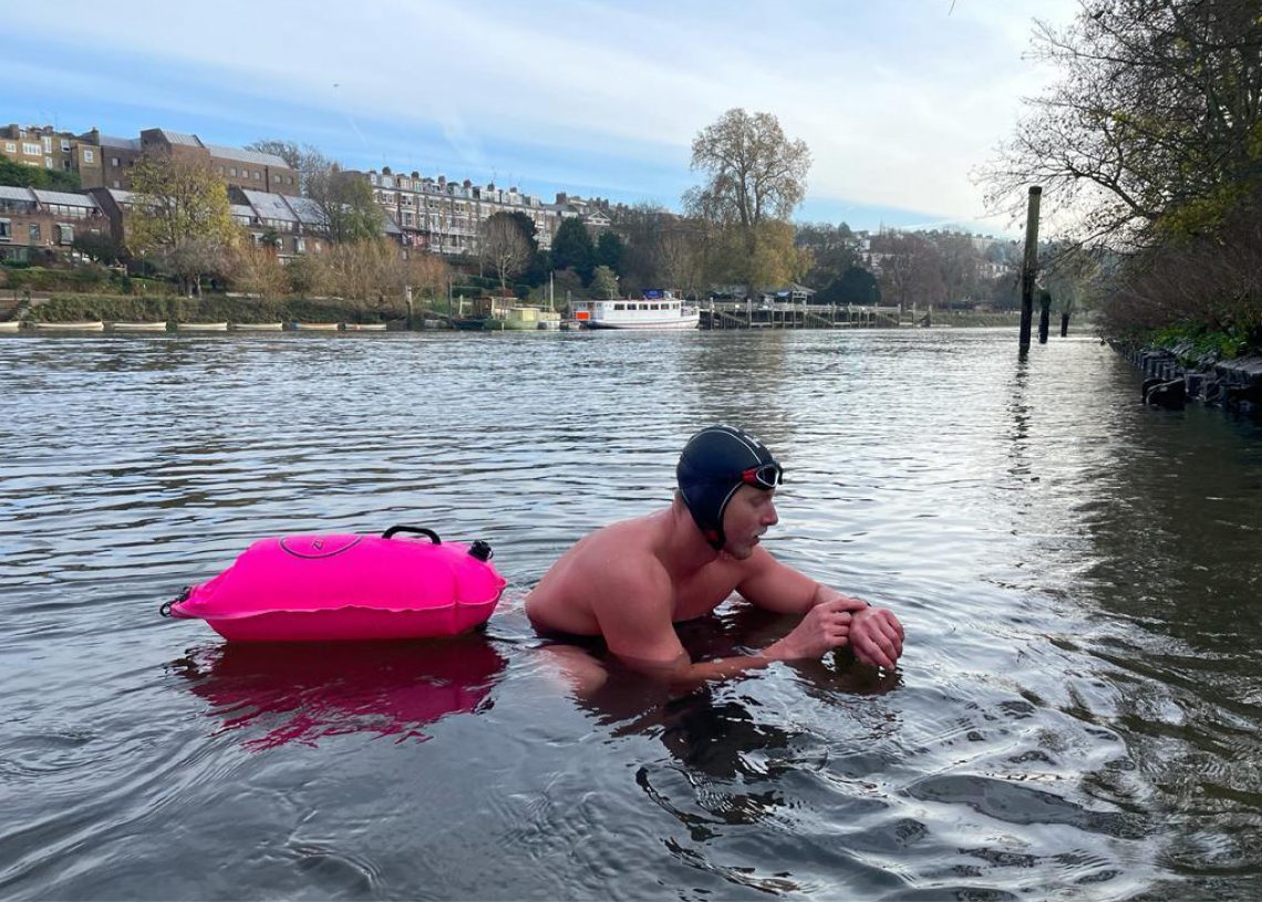 "A swimming challenge in memory of Dad, my hero" - Outdoor Swimmer Magazine