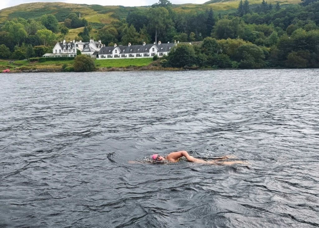 New female record set for Loch Awe swim - Outdoor Swimmer Magazine