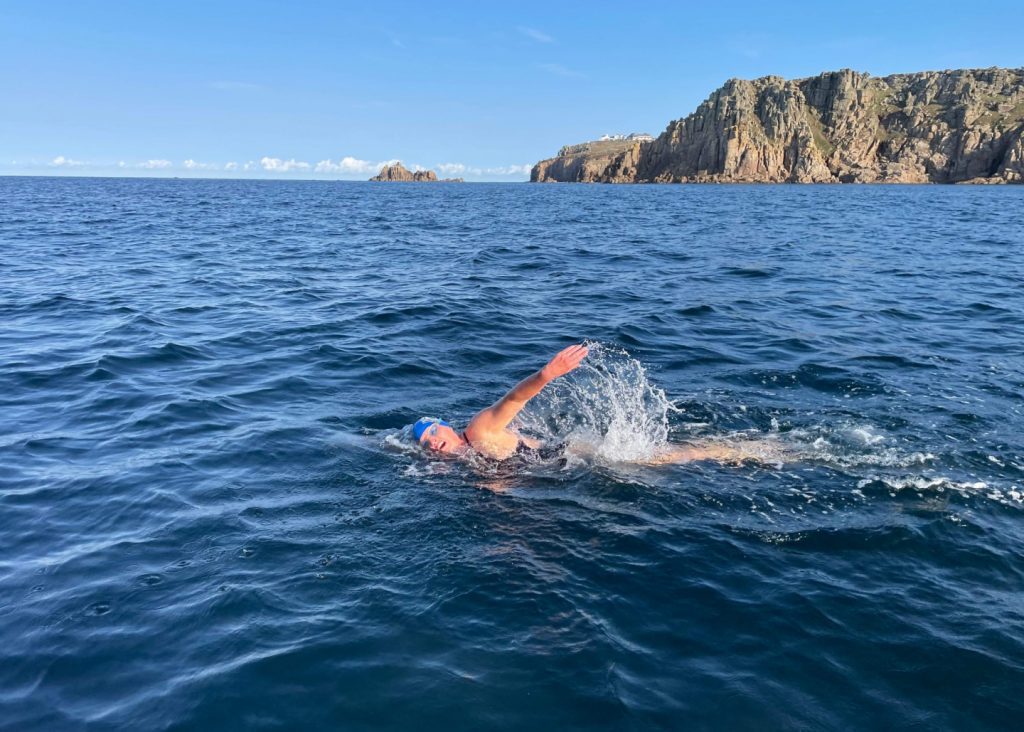 Relay team swims from Cornwall to the Isles of Scilly in record time ...