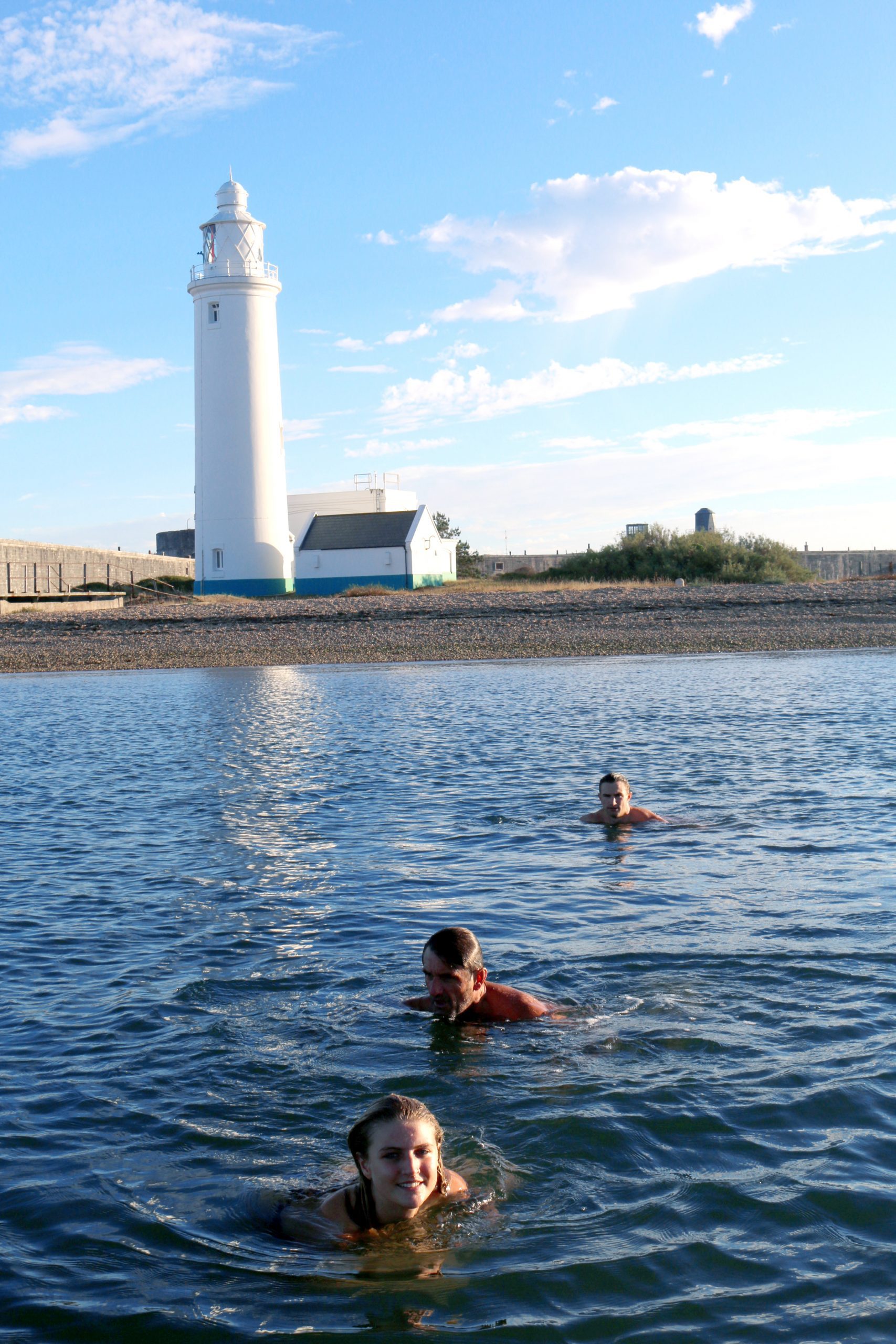 Swimming spot: Hurst Point Lighthouse, Hampshire - Outdoor Swimmer Magazine