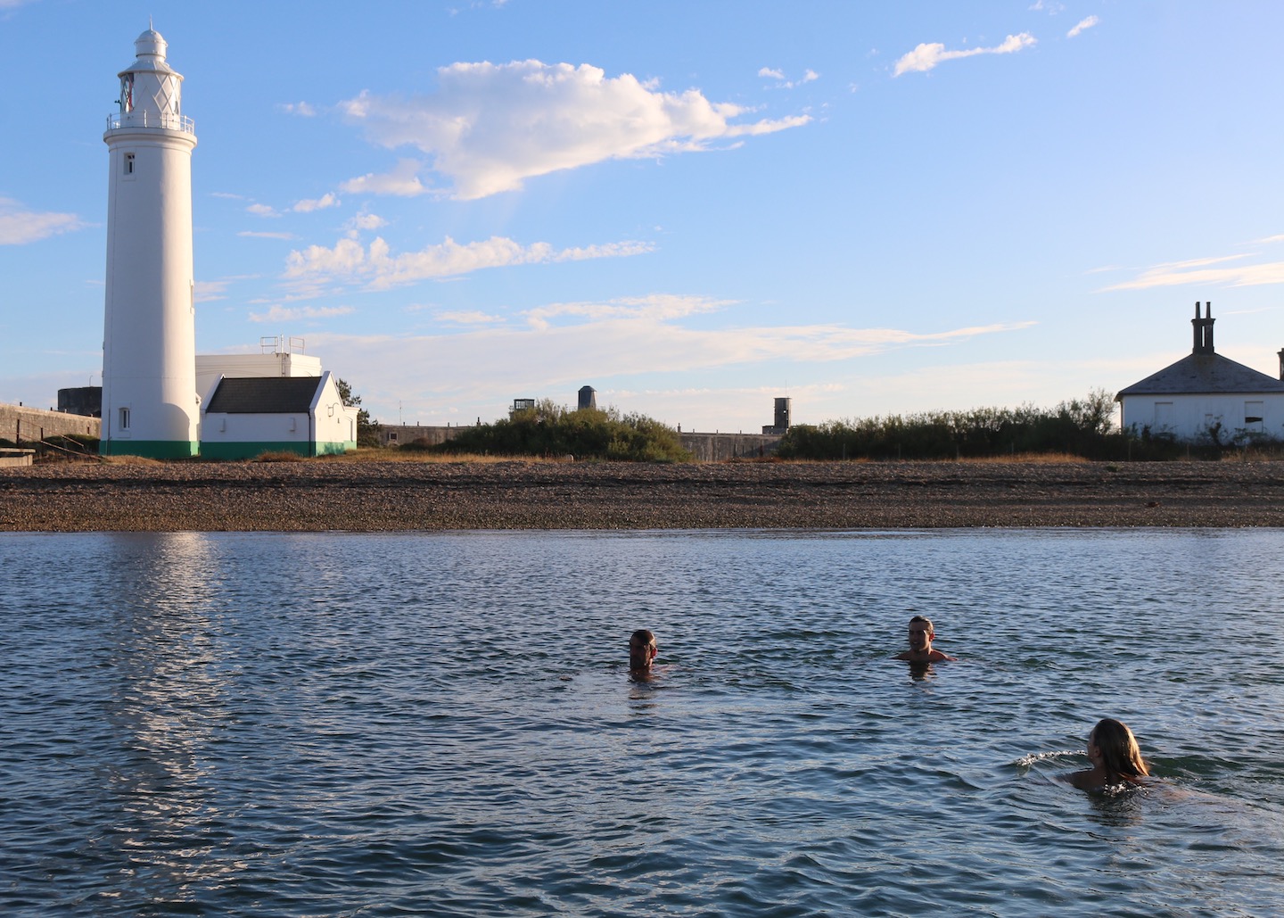 Swimming spot: Hurst Point Lighthouse, Hampshire - Outdoor Swimmer Magazine