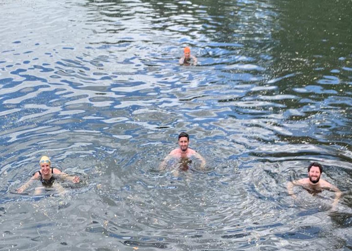 Immersive theatre in the River Lark - Outdoor Swimmer Magazine