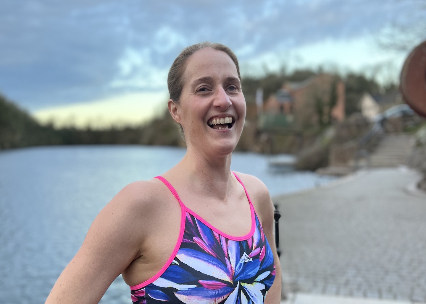 Blind wild swimming: Melanie Barratt's new passion for the open water ...