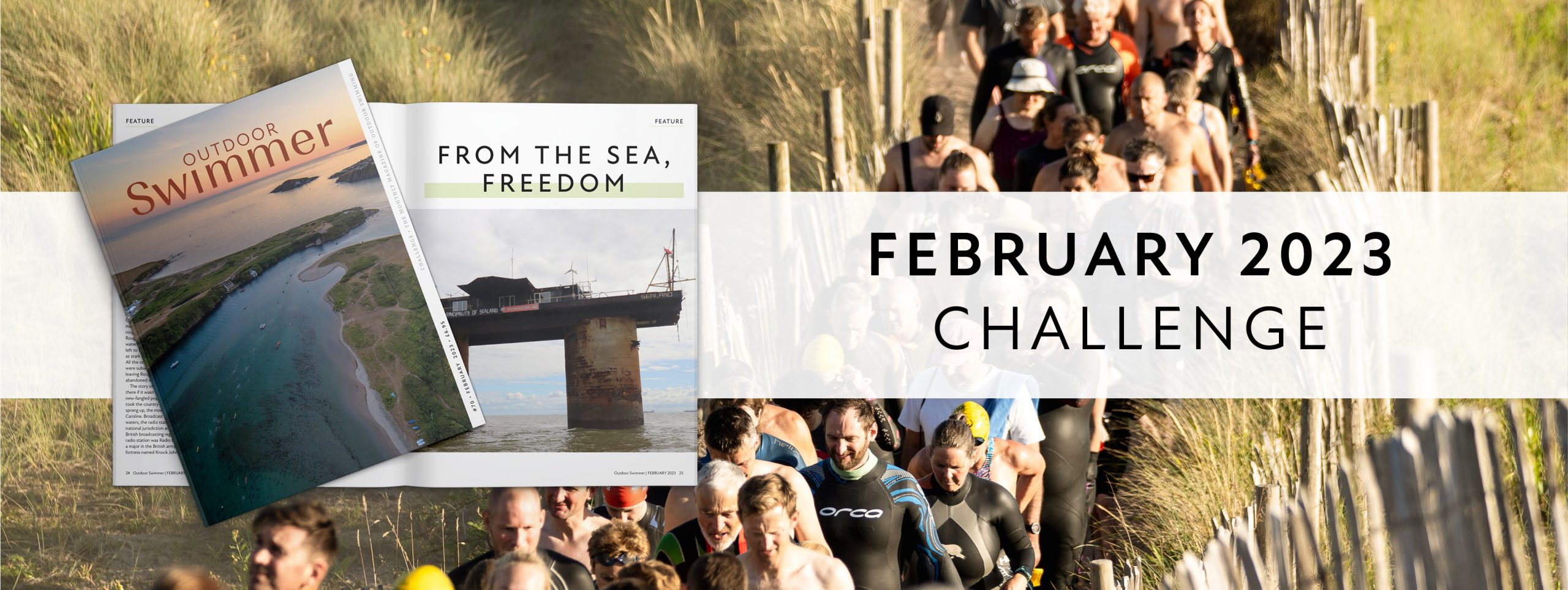 February 2023 'Challenge' - Outdoor Swimmer Magazine