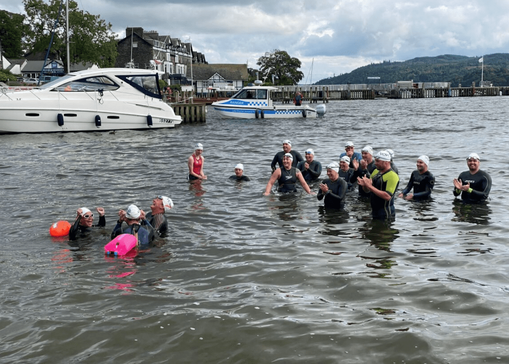 A record-setting relay in Windermere - Outdoor Swimmer Magazine