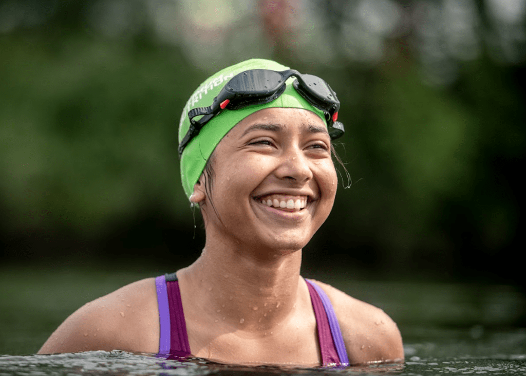 "I learnt to swim from scratch then took on an English Channel relay ...