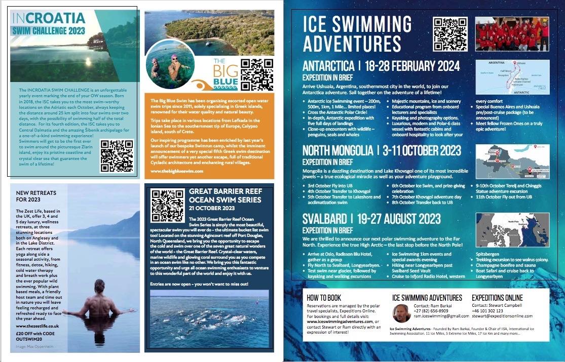 Swim Travel Guide 2025 - Outdoor Swimmer Magazine