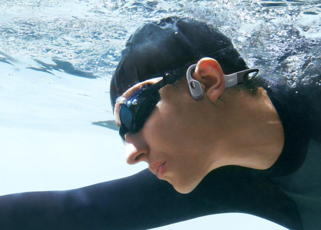New swimming headphones with bone conduction technology - Outdoor ...