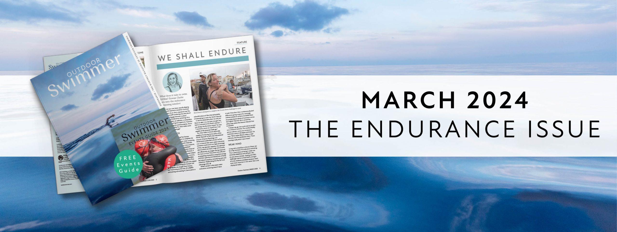 March 2024 'Endurance' - Outdoor Swimmer Magazine