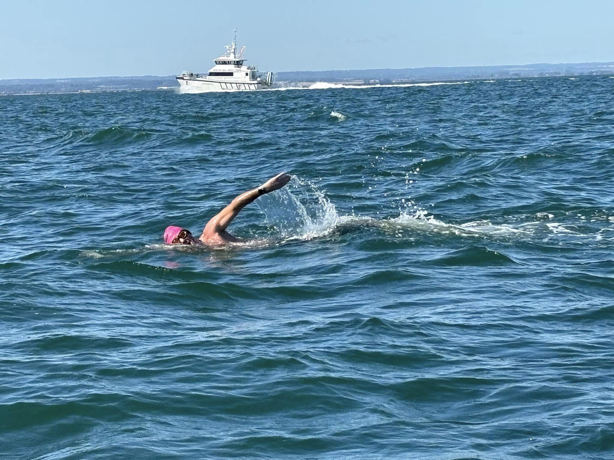 Swimming from Red Sands Forts to the Kent Coast - Outdoor Swimmer Magazine