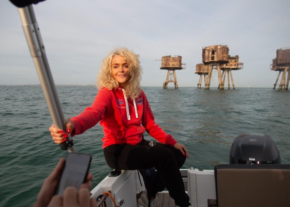 How I became the first woman to swim from Red Sands Forts - Outdoor ...